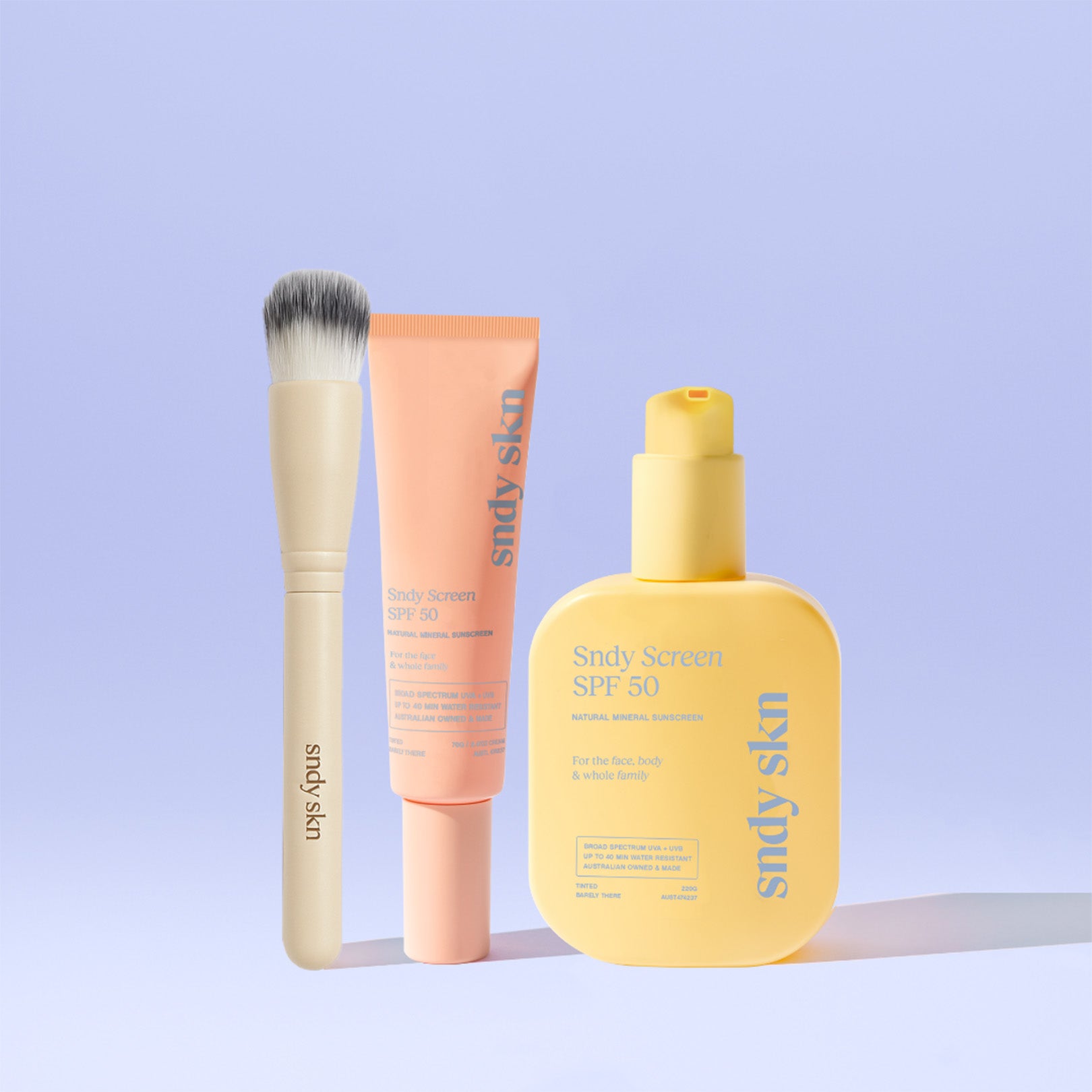 The Complete Sun + Skin Set – Face & Body | SPF50 Tinted & Untinted ...